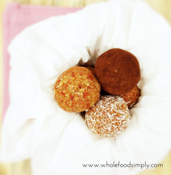 Strawberry Bliss Balls ~ Wholefood Simply