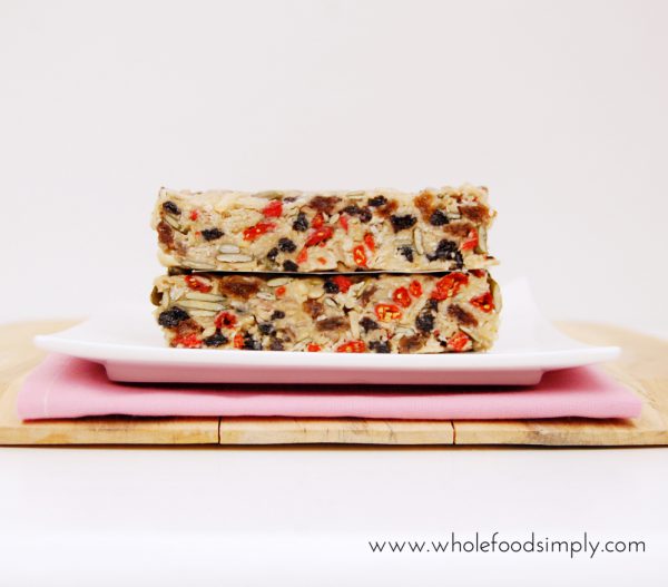 Mix and Make Muesli Bars ~ Wholefood Simply