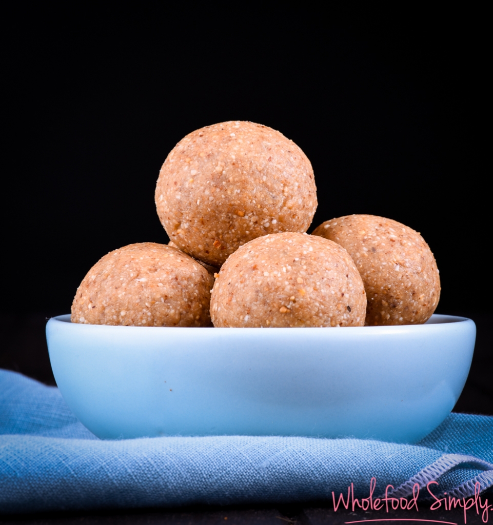 Ginger Snap Bliss Balls ~ Wholefood Simply