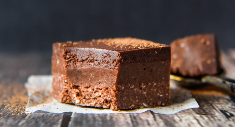 Triple Chocolate Slice with Thermomix Instructions ~ Wholefood Simply