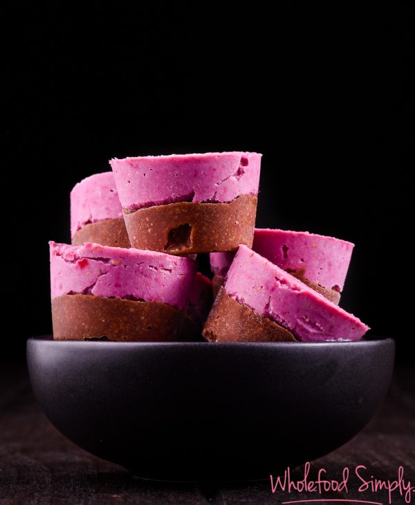 chocolate and raspberry fudge ~ Wholefood Simply