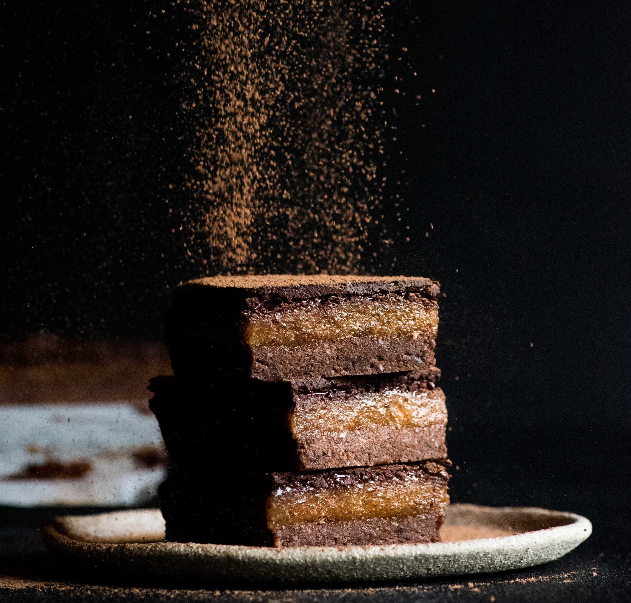Healthy and Delicious Choc Caramel Slice - Wholefood Simply